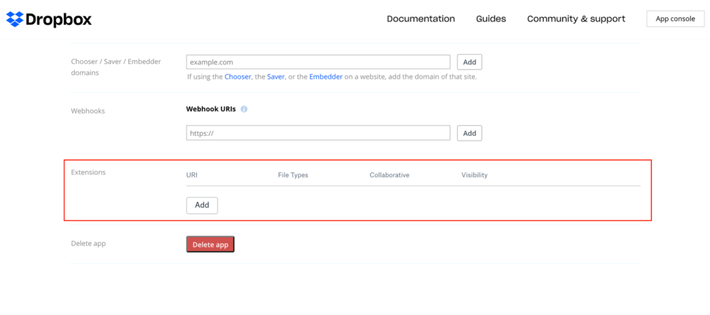 Dropbox Extensions プラットフォームを全ての開発者に開放